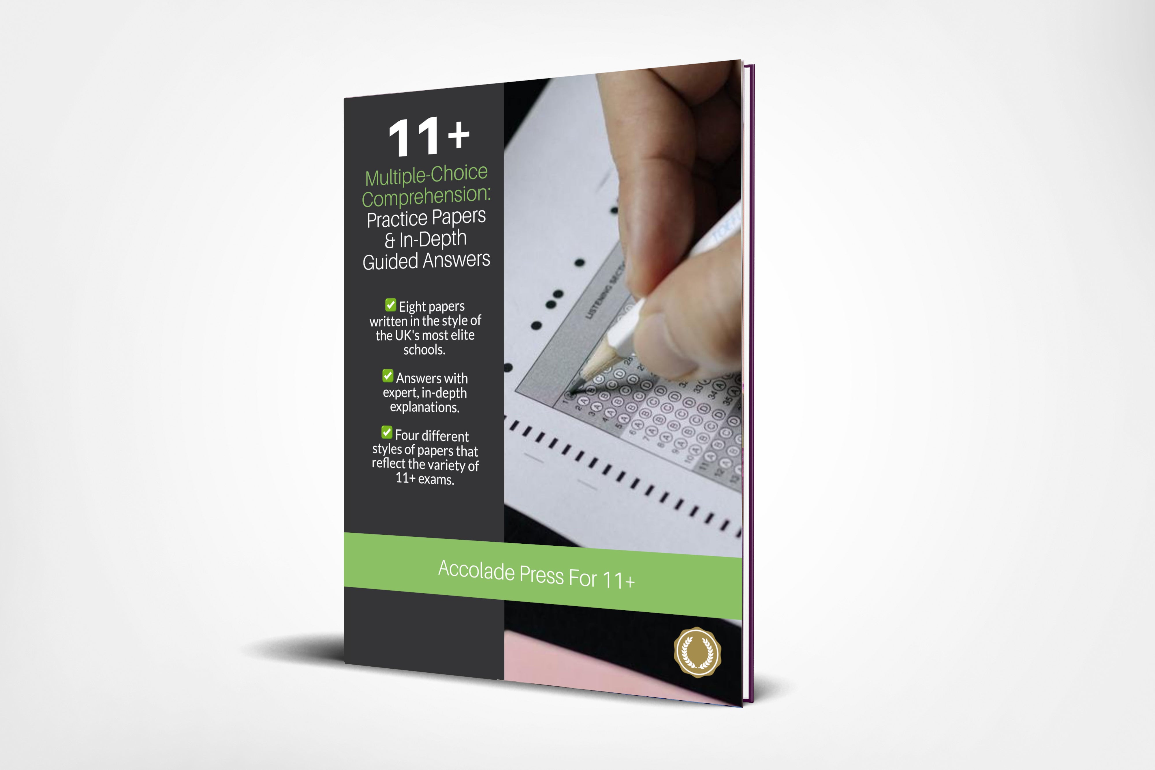 11+ Multiple-Choice Comprehension: Practice Papers & In-Depth Guided A